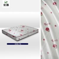 China Premium Silky 215cm Brushed Polyester Fabric Mattress Cover for sale