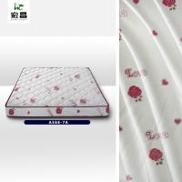 China Premium Silky 215cm Brushed Polyester Fabric Mattress Cover for sale
