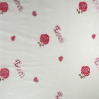 China Premium Silky 215cm Brushed Polyester Fabric Mattress Cover for sale