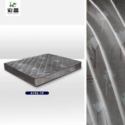 China Intertek Eco Warp Knitted Mattress Cover Cloth Poly Brushed Fabric 70g for sale