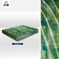 China Green Windproof 2.25m  Jacquard Knitted Fabric Mattress Upholstery Covers for sale