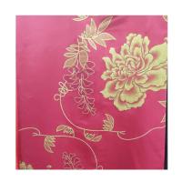 China 100% polyester gold powder printing Four Seasons Hot 70g 215cm mattress fabric for sale