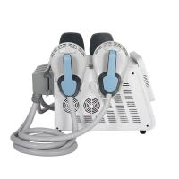 China Metal Black EMS Body Sculpture Machine For Effective Muscle Toning Stimulate Muscle Growth for sale