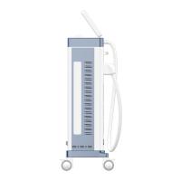 China Power Diode Laser Hair Removal Machine 260J/cm2 Energy 1-10Hz for English Language for sale