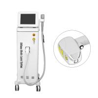 China Vertical 180J Energy White Color Salon Laser Hair Removal Machine for sale