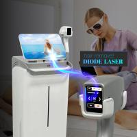 China Triple Wavelength Laser Hair Removal With Skin Type Recognition And Cooling Fans for sale