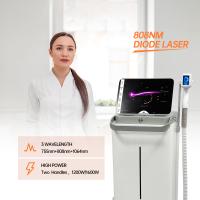 China 500W-2400W Commercial Clinic Salon Safe Contact Cooling Triple Wavelength Laser Hair Removal for sale