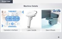 China Vertical Type 755nm 808nm 1064nm Triple Diode Laser Hair Removal For Clinic for sale