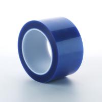 China Blue Acrylic Pet Paper Splicing Tape Liner Bottom Side 50Um Thickness for sale