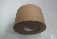 China Self Adhesive White Kraft Paper Tape For Splicing Bottom Release Liner for sale