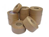 China Waterproof Single Side Paper Splicing Tape Crepe For Jointing Bottom Paper for sale