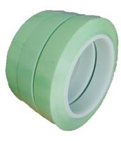 China High Heat Resistant  Release Film Splicing Tape Light Green Color 50mmX50m for sale