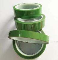 China 55um PET Silicone Tape Radiation resistance characteristic for spraying powder for sale