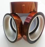 China Amber Color Kapton Polyimide Tape Class H Insulation Feature For Electrical Coils for sale