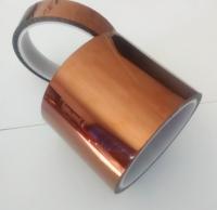 China Low Static Tawny Polyimide Kapton Tape In Application Of Automotive Sensor And Manifolds for sale