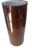 China Silicone Adhesion Polyimide Kapton Tape , Brown Color Pi Adhesive Tape for sale