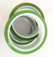 China High Temp PET Silicone Tape 180 Degree Spraying Protection 33M / 66M Length for sale