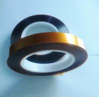 China 230um Thickness Double Splice Tape / Silicone Brown Color Pi Splicing Tape for sale