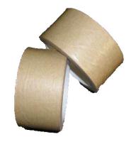 China High Temperature Resistant Tape , Strong Sticky Kraft Paper Sealing Tape For Carton for sale