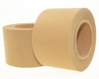 China High Temperature Rubber Adhesion Brown Kraft Paper Tape Resisting 80 Degree for sale