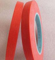 China Heat Reistant Type Silicone Adhesive Crepe Paper Masking Tape Jumbo Roll for sale