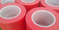 China 260Um Thickness Crepe Paper Masking Tape 210N Per 25Mm Tensile Resistance for sale