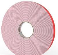 China Two sided adhesive tape coated strong acrylic glue with PE foam backing material for sale