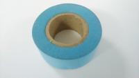 China Waterproof blue color crepe paper masking tape used in the ceiling repairing for sale