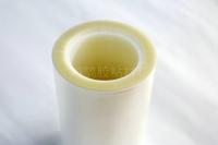 China Diamond Square PET Release Liner Film Embossed Paper 110um 95um 80um Thick for sale