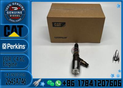 China 320-0677 diesel fuel injector nozzle 2645A746 3200677 common rail injector for Caterpillar engine C6.6 excavator 323D for sale