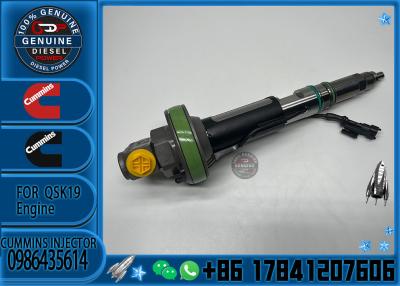 China Engine parts truck spare parts QSK19 injector assembly 0986435614 diesel fuel injector 0986435614 for sale