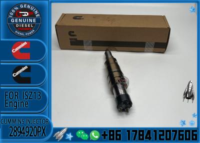 China Common rail injector fuel injecto 2894920PX 2058444 2482244 2031386 for ISZ13 Excavator DC09 DC16 DC13 for sale