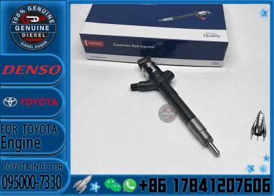 China Diesel Fuel Engine Injector 095000-7320 23670-0R130 095000-7330 23670-09230 Avensis 2AD-FTV Truck Engine Parts for sale