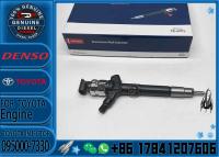 China Diesel Fuel Engine Injector 095000-7320 23670-0R130 095000-7330 23670-09230 Avensis 2AD-FTV Truck Engine Parts for sale