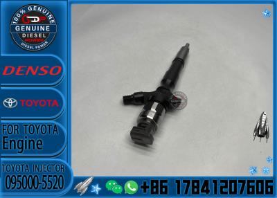 China Factory Direct Deal New Common Rail Injector 23670-0L010 Diesel Fuel Injector Nozzle 095000-5520 For 2KD-FTV Engine for sale
