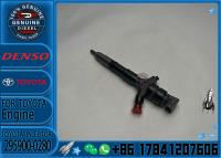 China Fuel Injector 295900-0210 295900-0280 23670-30450 For Toyota Hilux 2KD-FTV Common Rail Injector 23670-30450 for sale