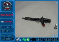 China Fuel Injector 295900-0210 295900-0280 23670-30450 For Toyota Hilux 2KD-FTV Common Rail Injector 23670-30450 for sale