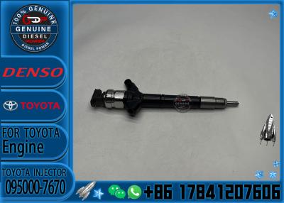 China Diesel Fuel Engine Injector 095000-7670 Common Rail Fuel Injection Nozzle 23670-09280 For Toyota for sale