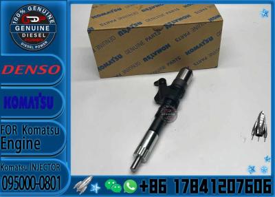 China Diesel Fuel Engine Injection Injector Nozzle Common Rail Injector 095000-0800 095000-0801 6156-11-3100 For Komatsu Excav for sale