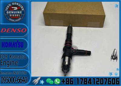 China High Quality Common Rail Fuel Injector 095000-6640 0950006640 6251-11-3200 6251-11-3201 For KOMATSU SAA6D125E-5C/5D for sale