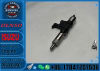 China 8-98151837-1 095000-8901 common rail injectors for ISUZU 4HK1 6HK1 engine excavator diesel fuel injectors for sale