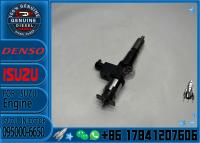 China High Performance Diesel Injector 095000-6650 Common Rail Fuel Injetor 8-98030550-4 For ISUZU for sale