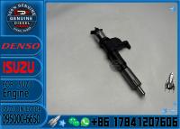 China High Performance Diesel Injector 095000-6650 Common Rail Fuel Injetor 8-98030550-4 For ISUZU for sale