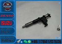 China High Performance Diesel Injector 095000-6650 Common Rail Fuel Injetor 8-98030550-4 For ISUZU for sale