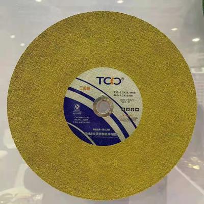 China Metal 4 Inch Stainless Cutting Wheel 355x2.5x25.4mm SIC Stainless Steel Cut Off Wheel for sale