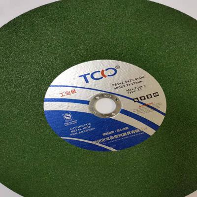 China T27 72M/S 4 Inch Grinder Cut Off Wheel For Ss Material TCO Abrasive Disc for sale