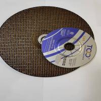 China Resin Bonding Stainless Steel Metal Cut Off Disc T27 Abrasive 180mm Die Grinder Disc for sale