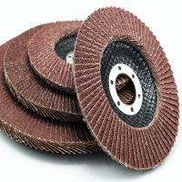 China AZ AO Sanding Flap Discs Metal 170mm 180mm Grinder Sanding Wheel for sale