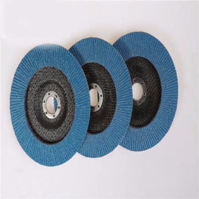 China AZ AO Stainless Steel Sanding Flap Discs 7 Inch Zirconia Flexible Round for sale