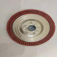 China Polishing 5 Inch Angle Grinder Flap Disc For Wood Zirconia Round Wheel for sale